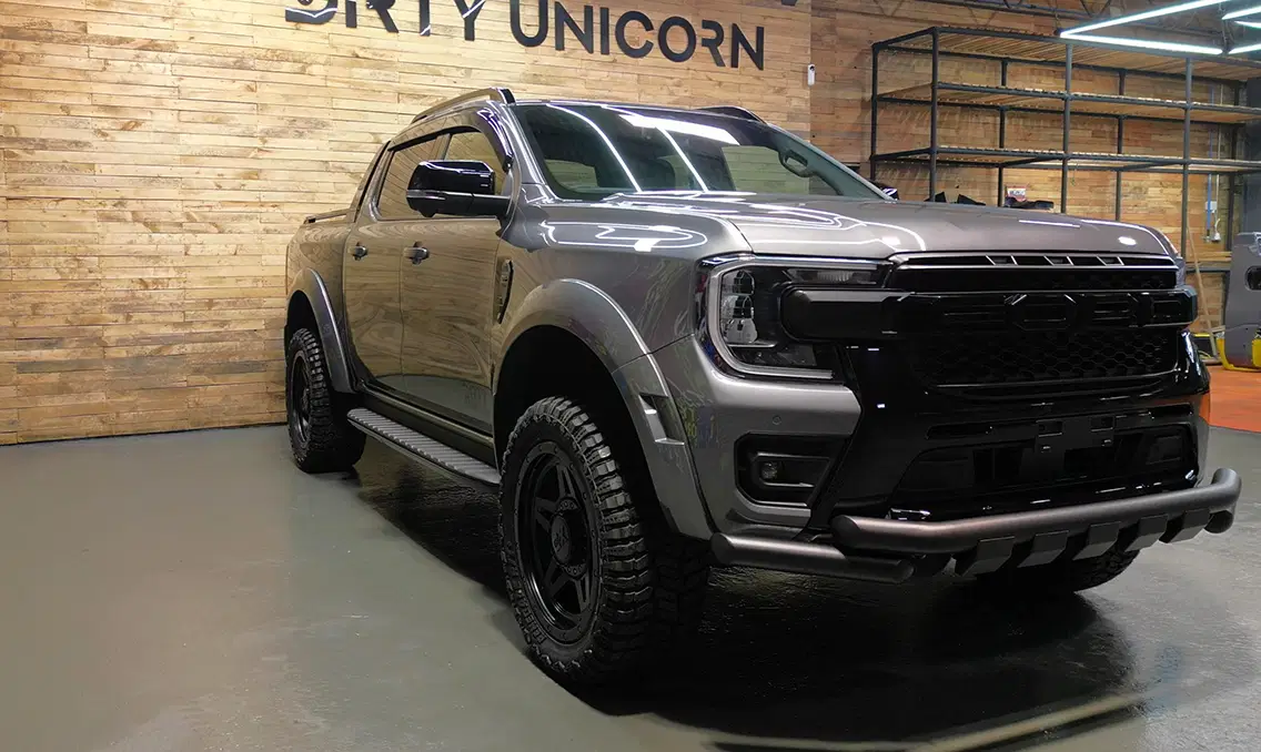 Grey Ford Ranger 3.0 TD V6 EcoBlue Wildtrak Auto 4WD Euro 6